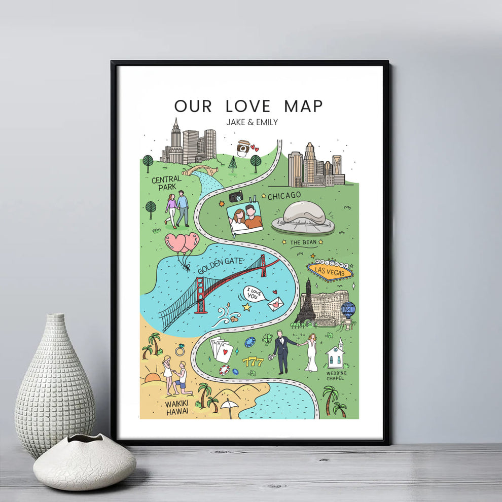 Our Love Map – IntoMaps